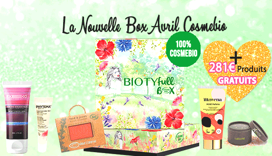 BIOTYFULL Box [Vue à la TV] N°1 Box Beauté Bio de Cosmétique Bio
