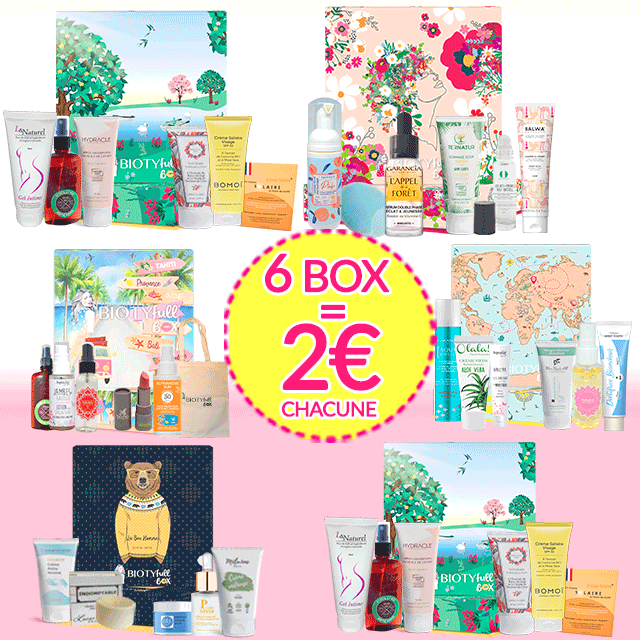 Box Beauté Gratuite et Mensuelle : N°1 Box Mensuelle Bio Surprise